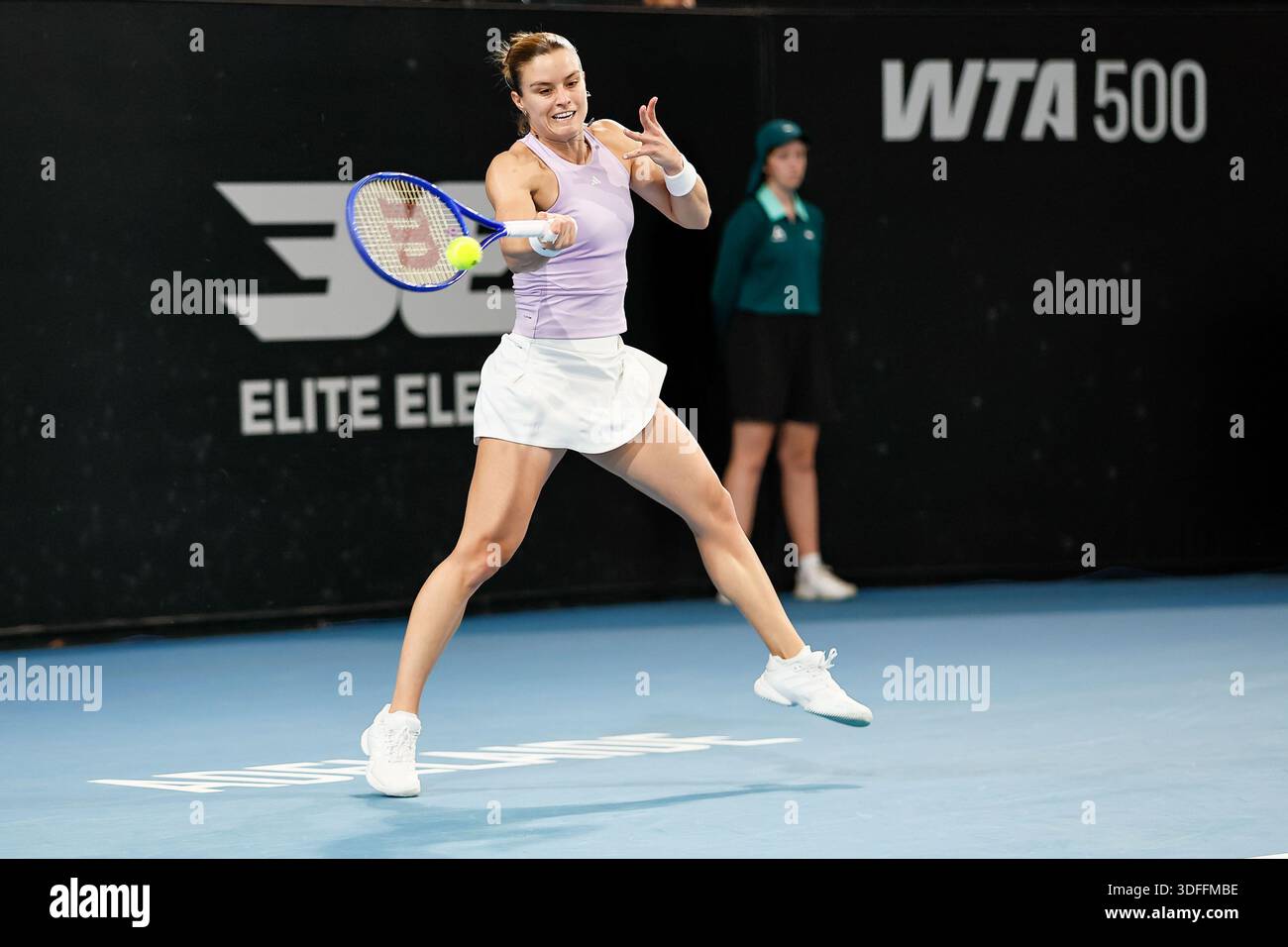 MARIA SAKKARI of Greece in action, during the 2026 Adelaide ...
