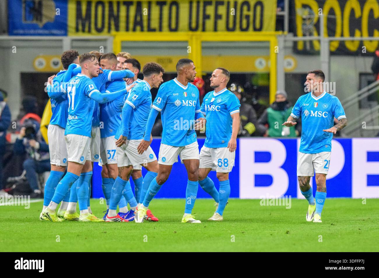 Milano, Italy. 11th, January 2026. Scott McTominay (8) of Napoli ...