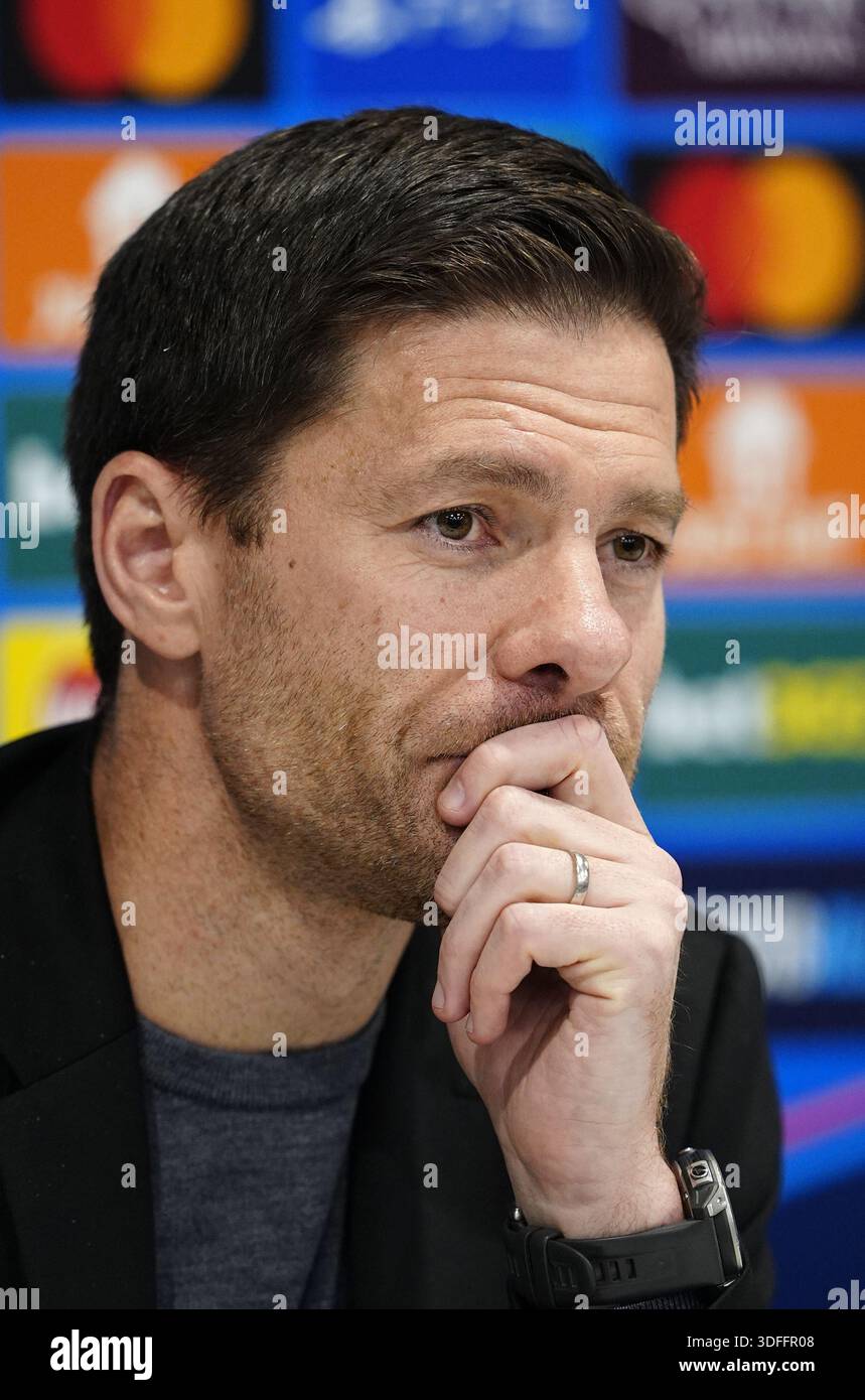 File photo dated 04-11-2024 of Xabi Alonso who has left his role as ...