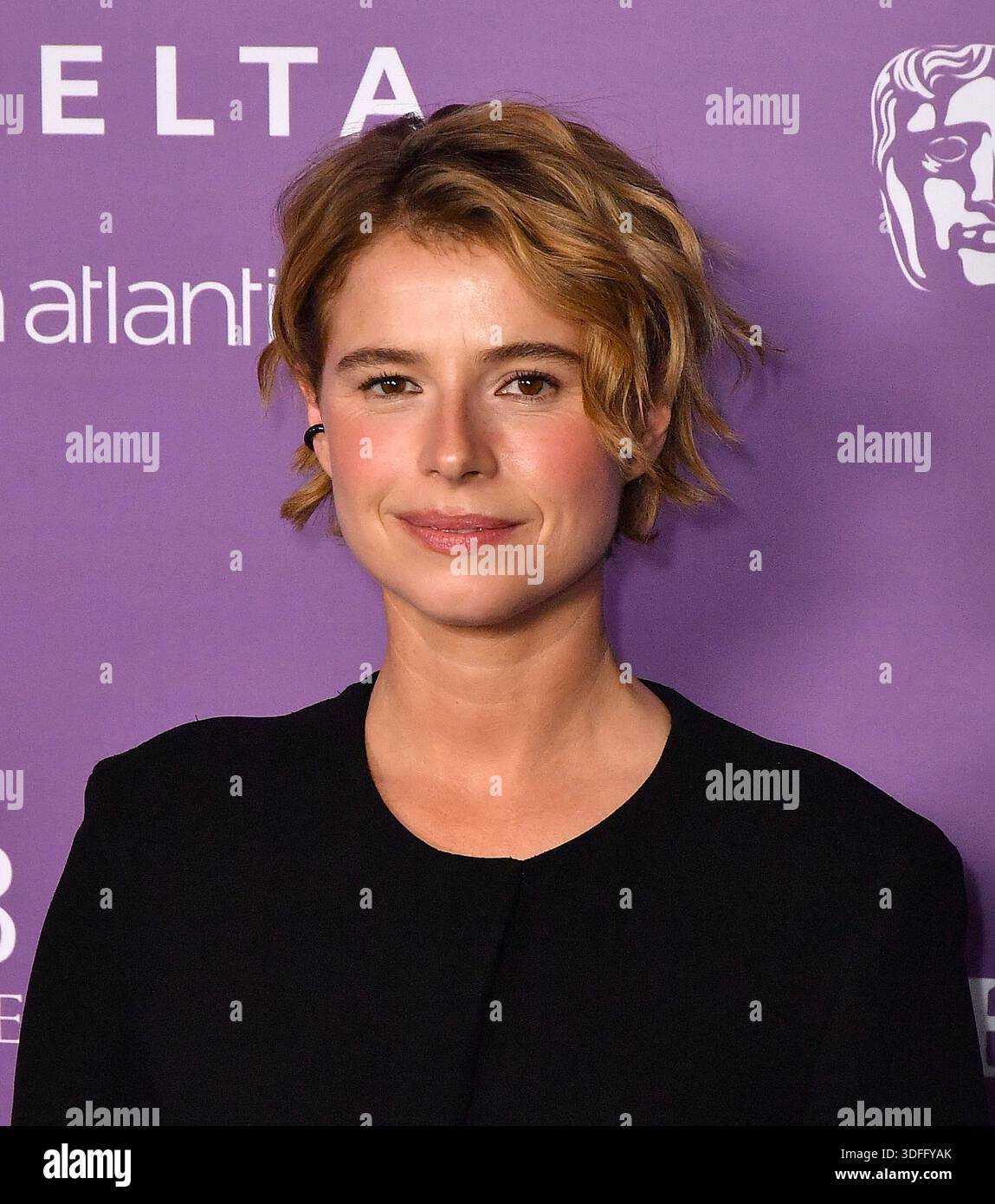 Jessie Buckley attends the 2026 BAFTA Tea Party at Four Seasons Hotel ...