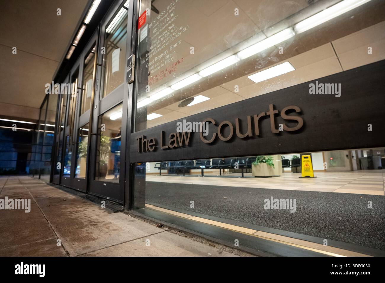 The Law Courts building, which is home to B.C. Supreme Court and the ...