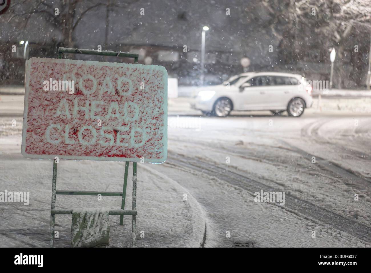 Kidderminster, UK. 8th January, 2026. UK weather: Storm Goretti brings ...