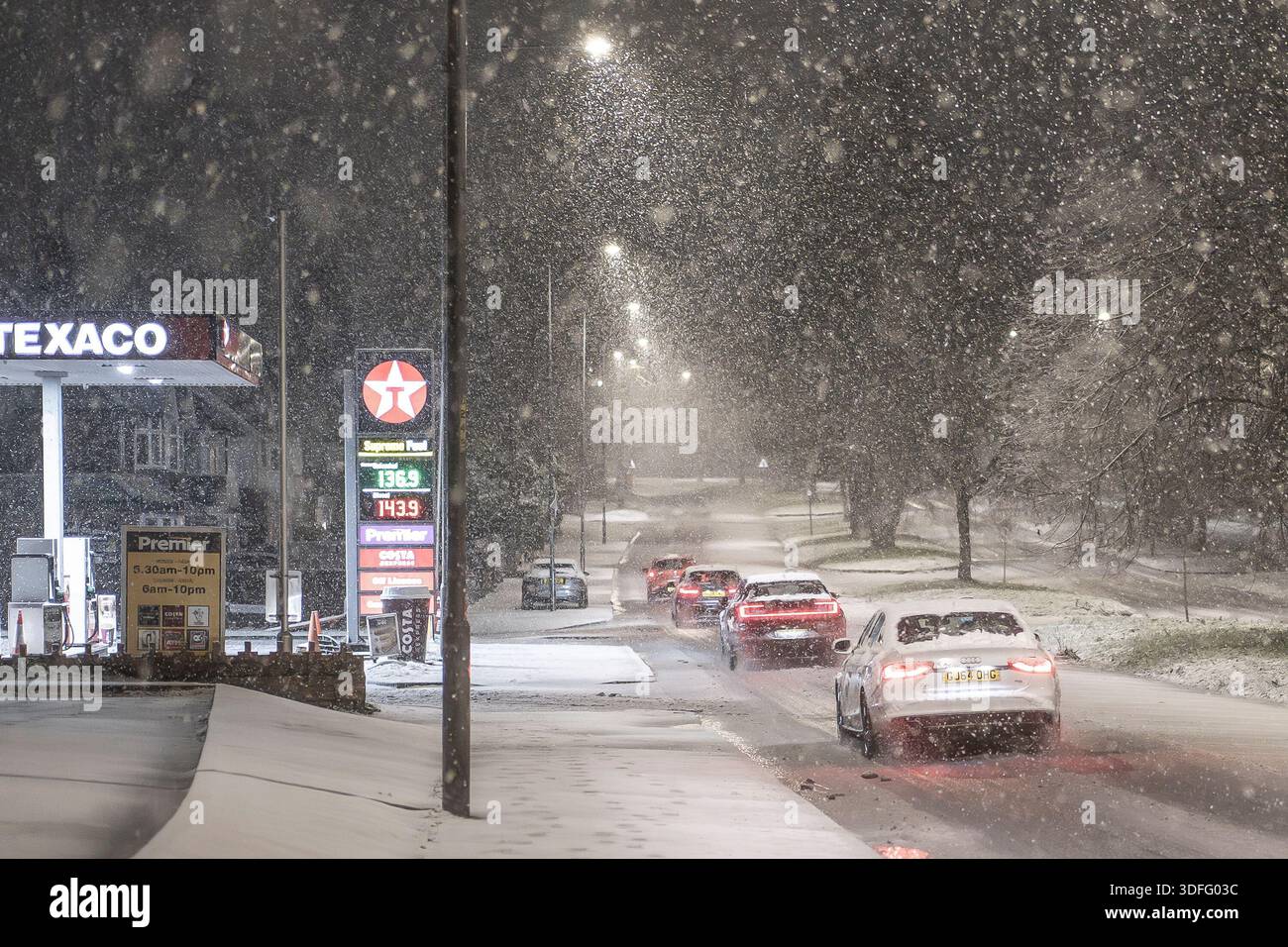 Kidderminster, UK. 8th January, 2026. UK weather: Storm Goretti brings ...