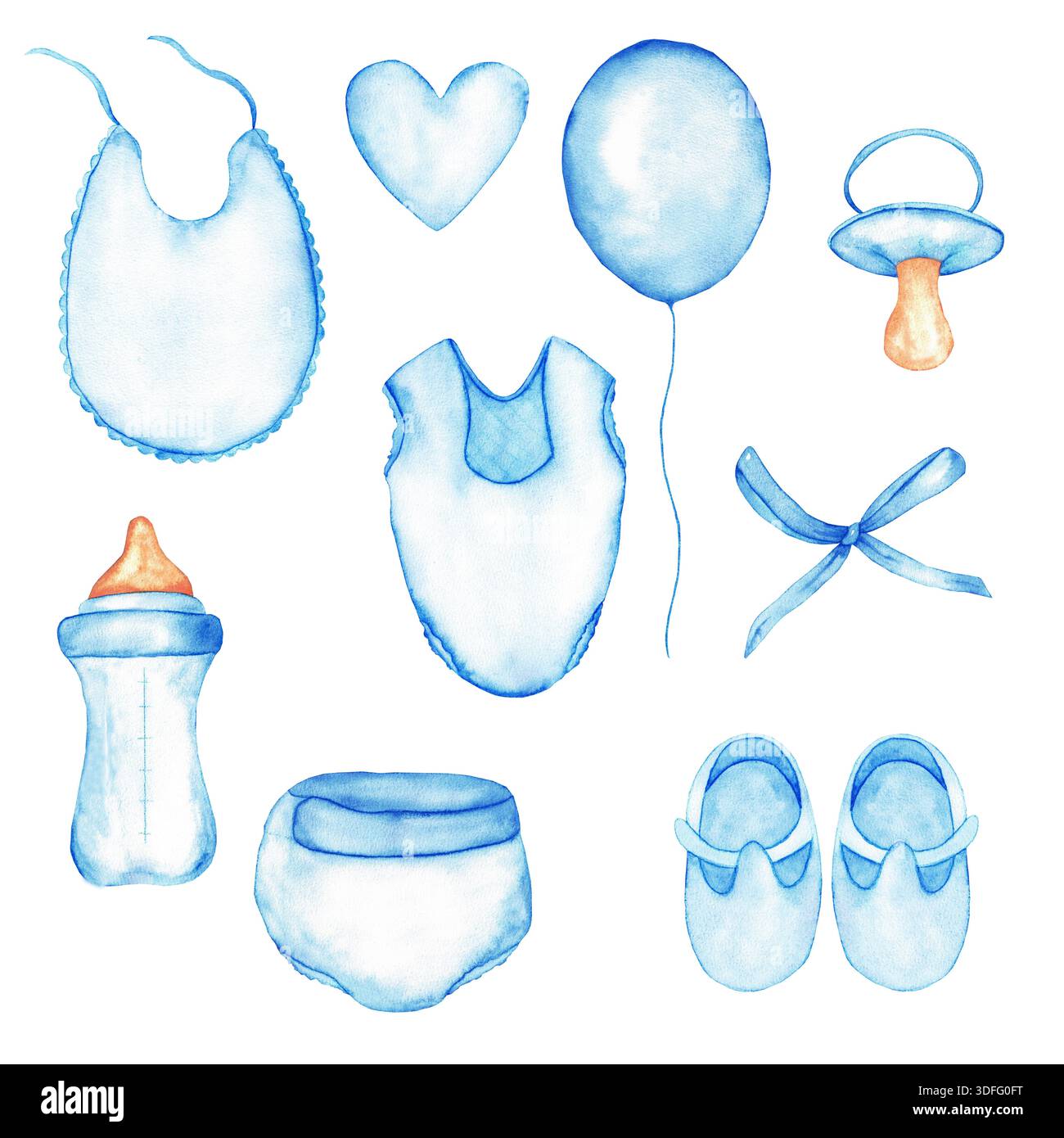 Blue themed gender reveal hi-res stock photography and images - Alamy