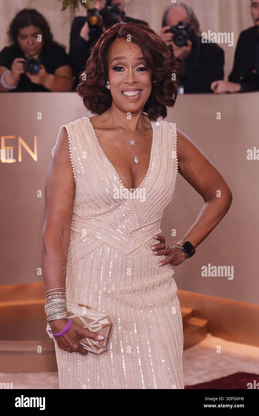 Beverly Hills, USA. 12th Jan, 2026. Gayle King attends the 83rd annual ...