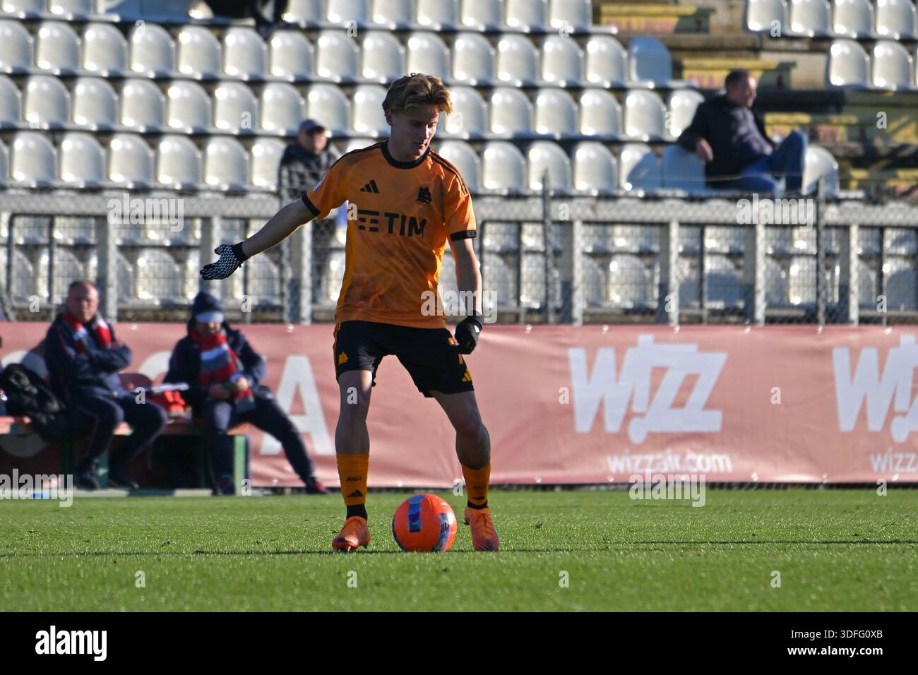 Mattia Della Rocca (AS Roma) during the match of Primavera 1 Italian ...
