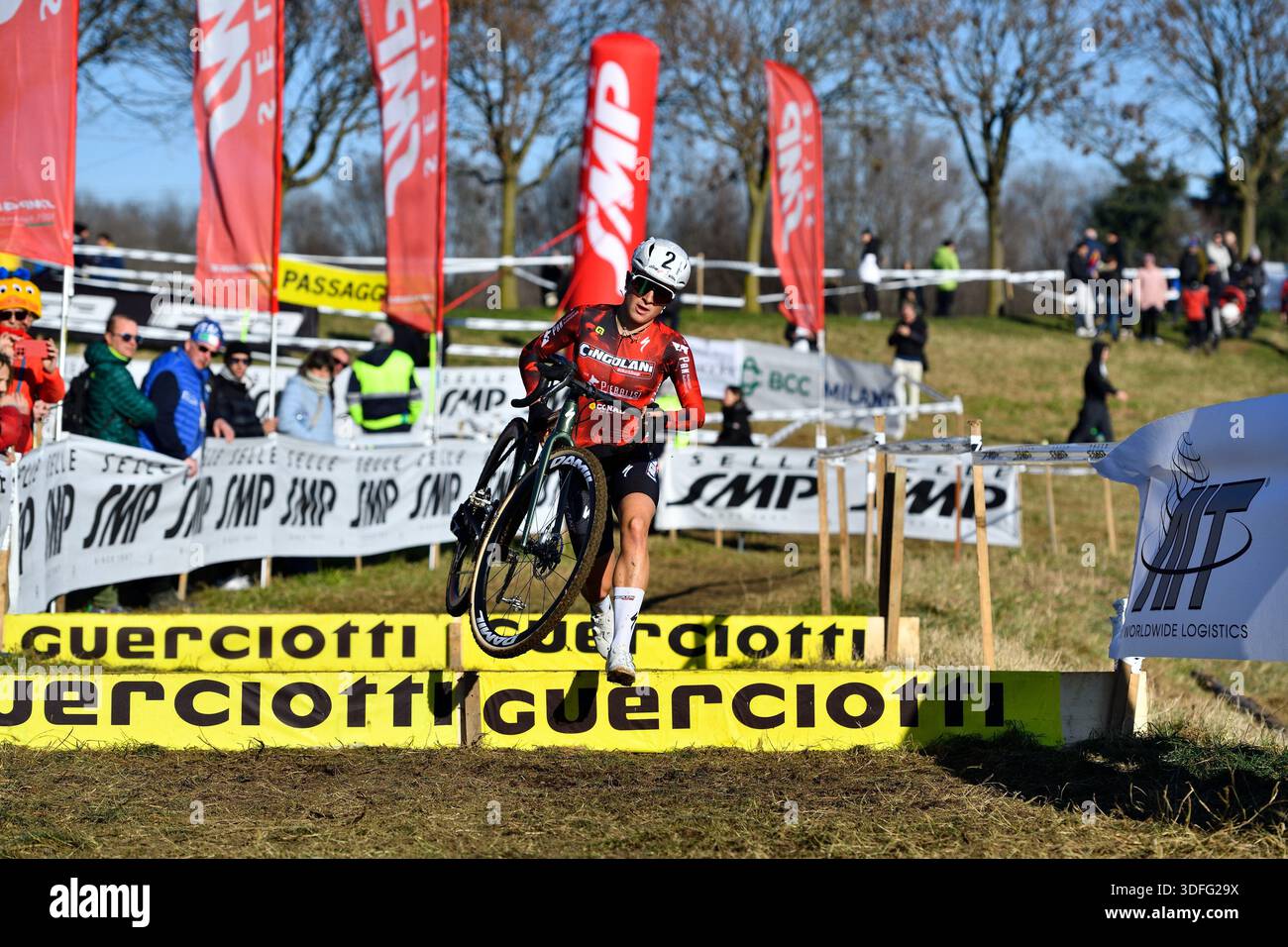 Carlotta Borello (ITA/TEAM CINGOLANI-SPECIALIZED) in action during ...