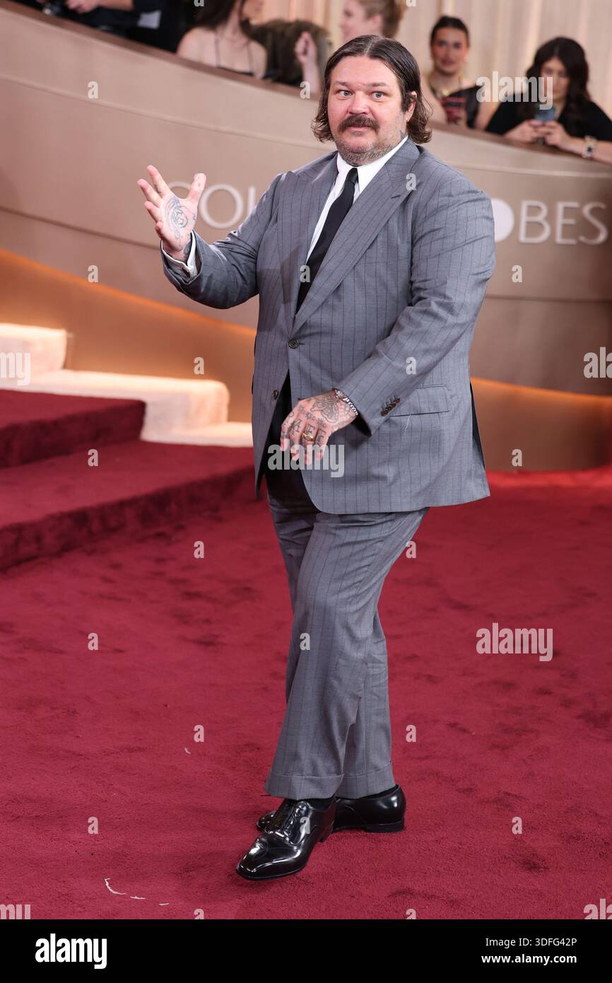 BEVERLY HILLS, CALIFORNIA - JANUARY 11: Matty Matheson at the 83rd ...