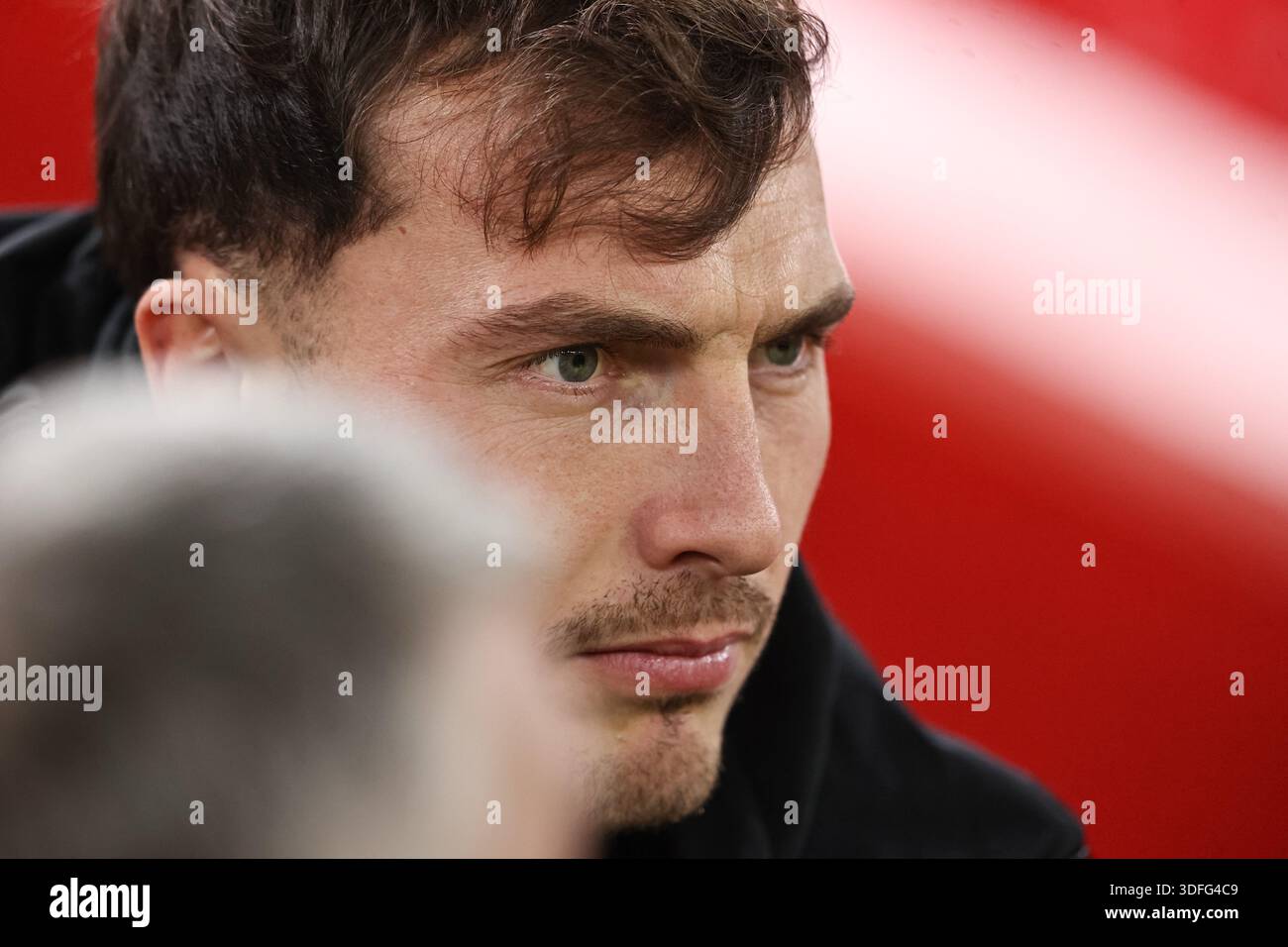 Josh Earl of Barnsley inspects the pitch prior to kick off for the ...