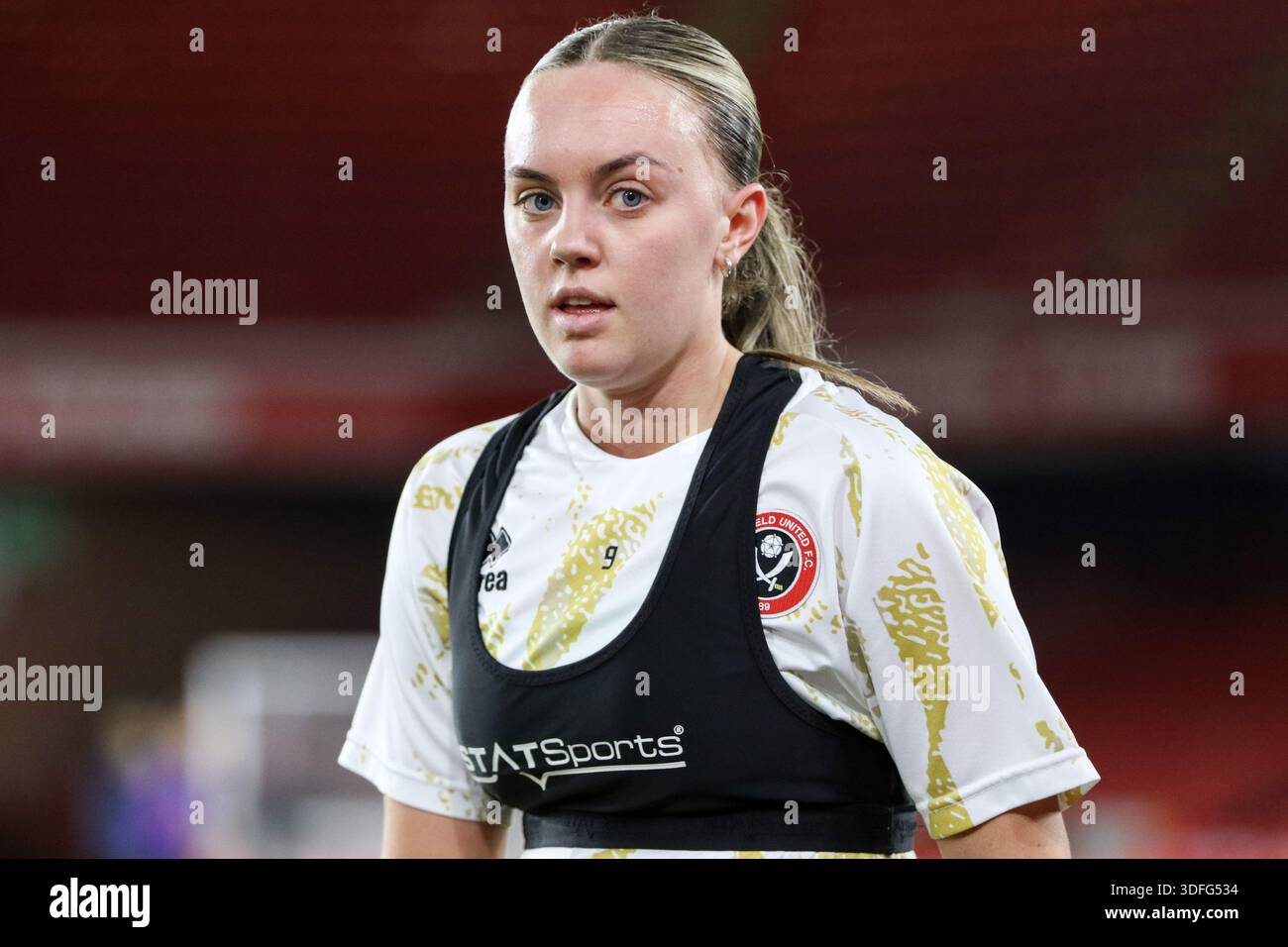 Joy Ralph (9 Sheffield United Women) before the Barclays Womens Super ...
