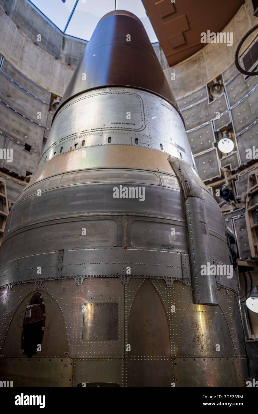 Green Valley, Arizona, USA. 11th Jan, 2026. A Titan II Ballistic ...