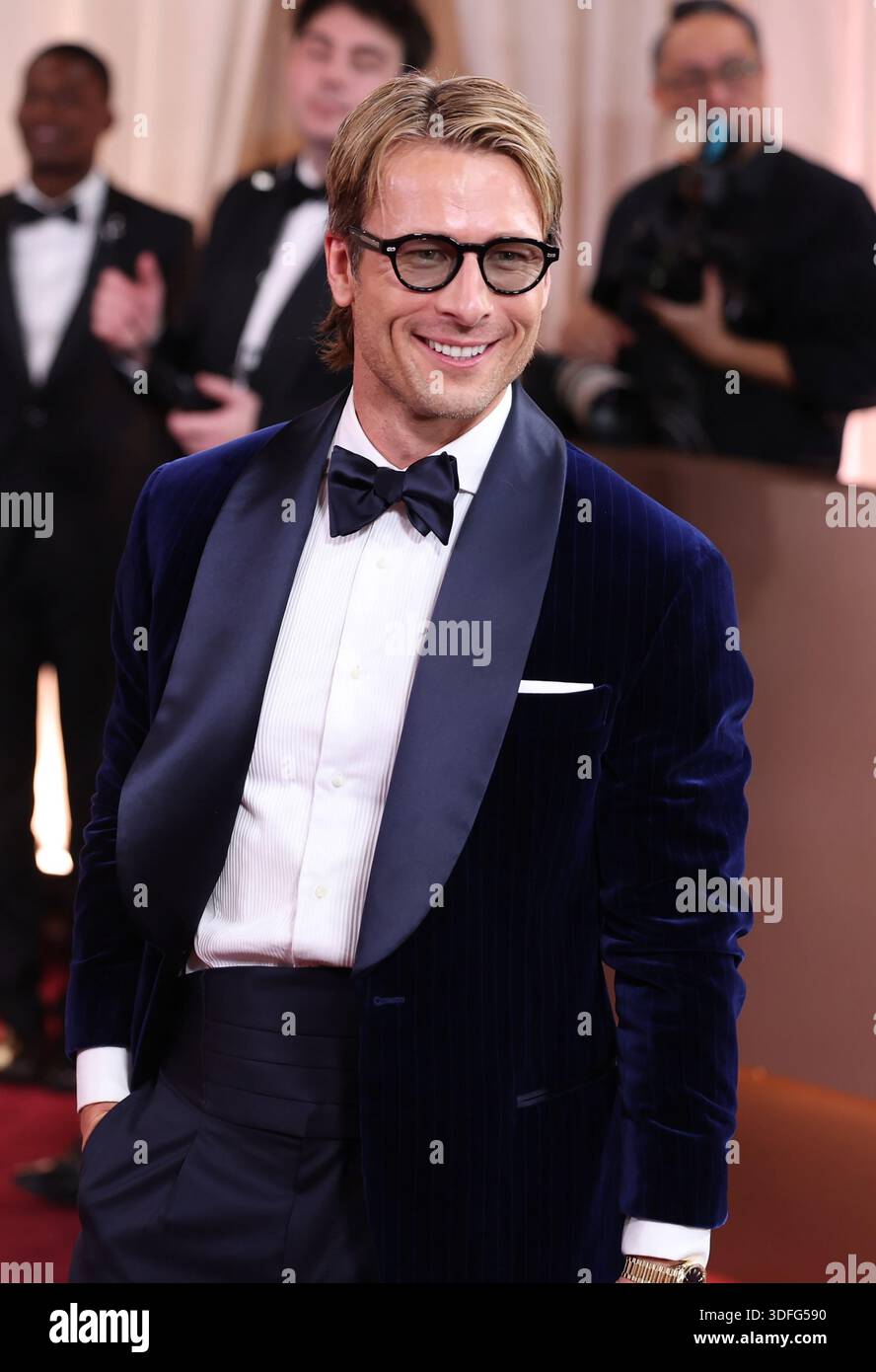 BEVERLY HILLS, CALIFORNIA - JANUARY 11: Glen Powell at the 83rd Annual ...