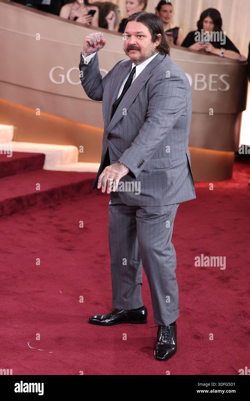 BEVERLY HILLS, CALIFORNIA - JANUARY 11: Matty Matheson at the 83rd ...
