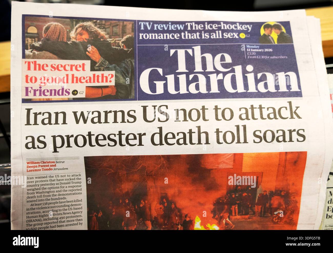 Iran protest 2026 hi-res stock photography and images - Alamy