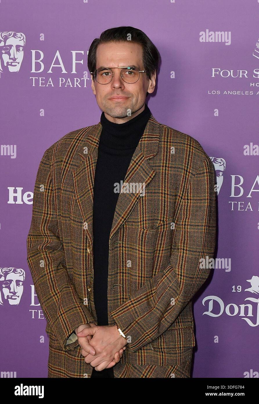 Stephen Blahut attends the 2026 BAFTA Tea Party at Four Seasons Hotel ...