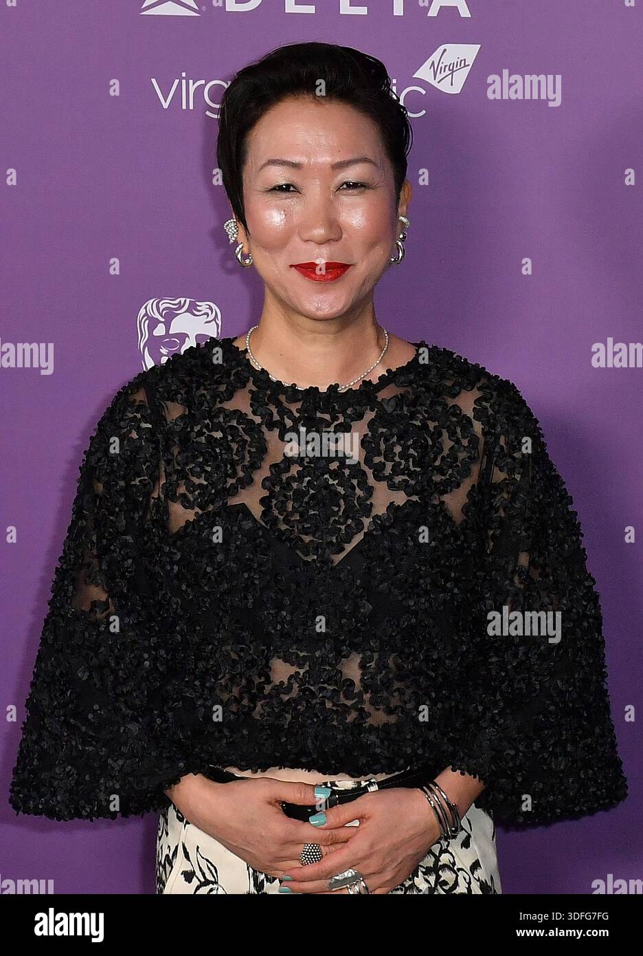 Hikari attends the 2026 BAFTA Tea Party at Four Seasons Hotel Los ...