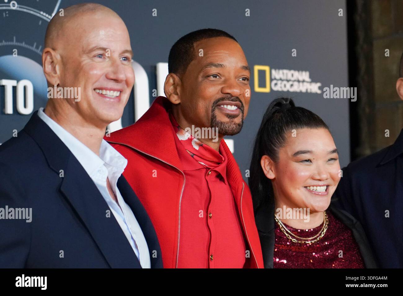 Bryan Fry, from left, Will Smith, and Allison Fong pose for ...