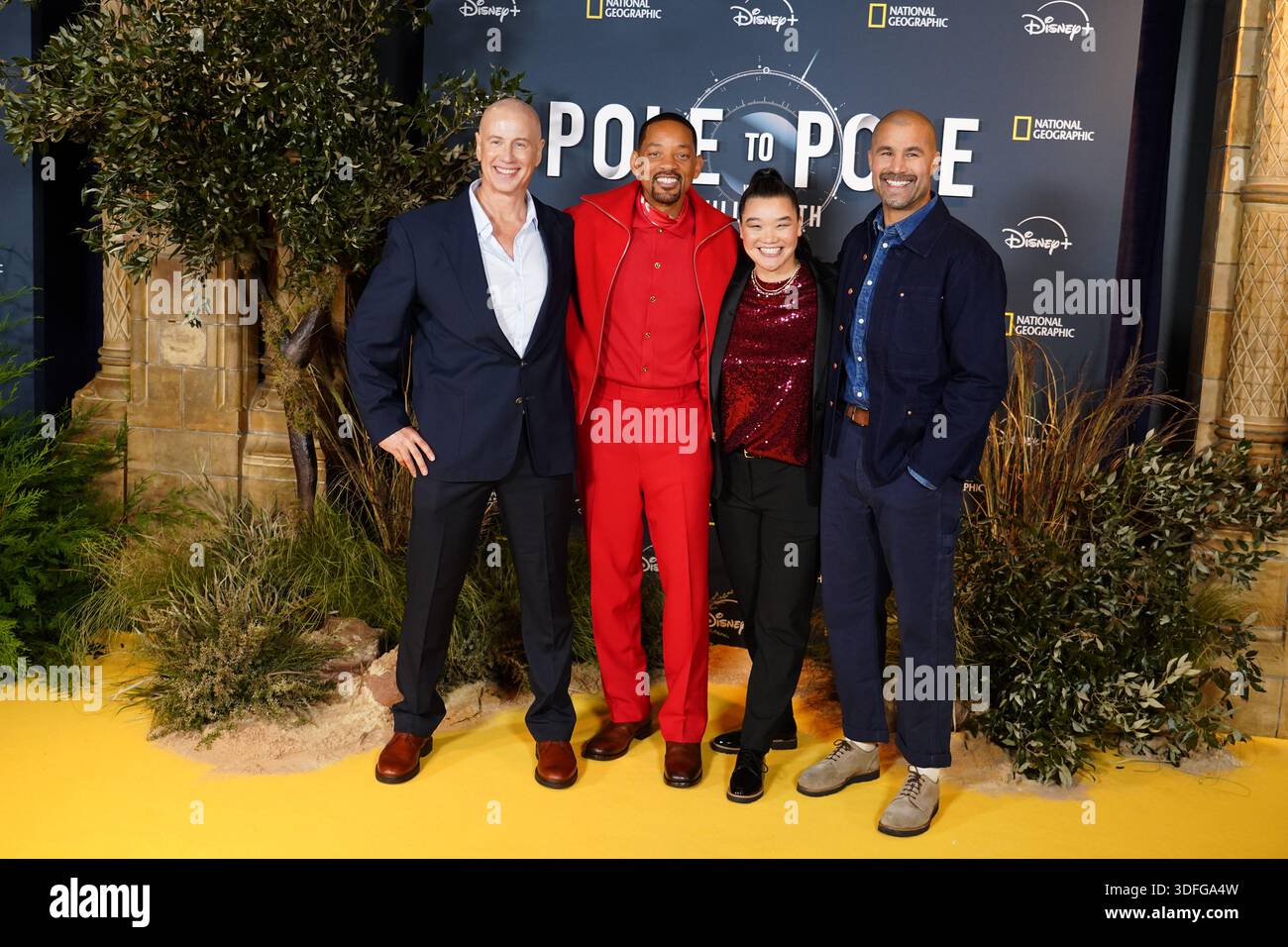 (left to right) Bryan Fry, Will Smith, Dr. Allison Fong and Richard ...