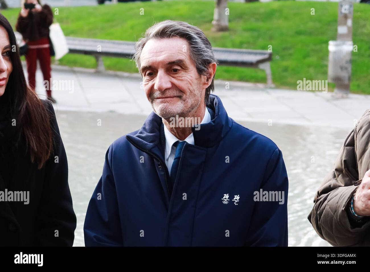 Milan, the closing event of the "Olympic Hearts" project with the ...