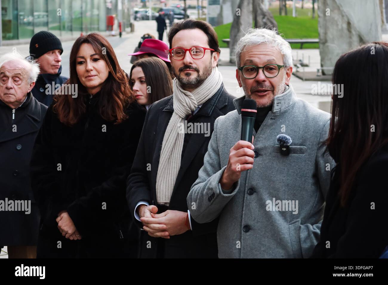 Milan, the closing event of the "Olympic Hearts" project with the ...