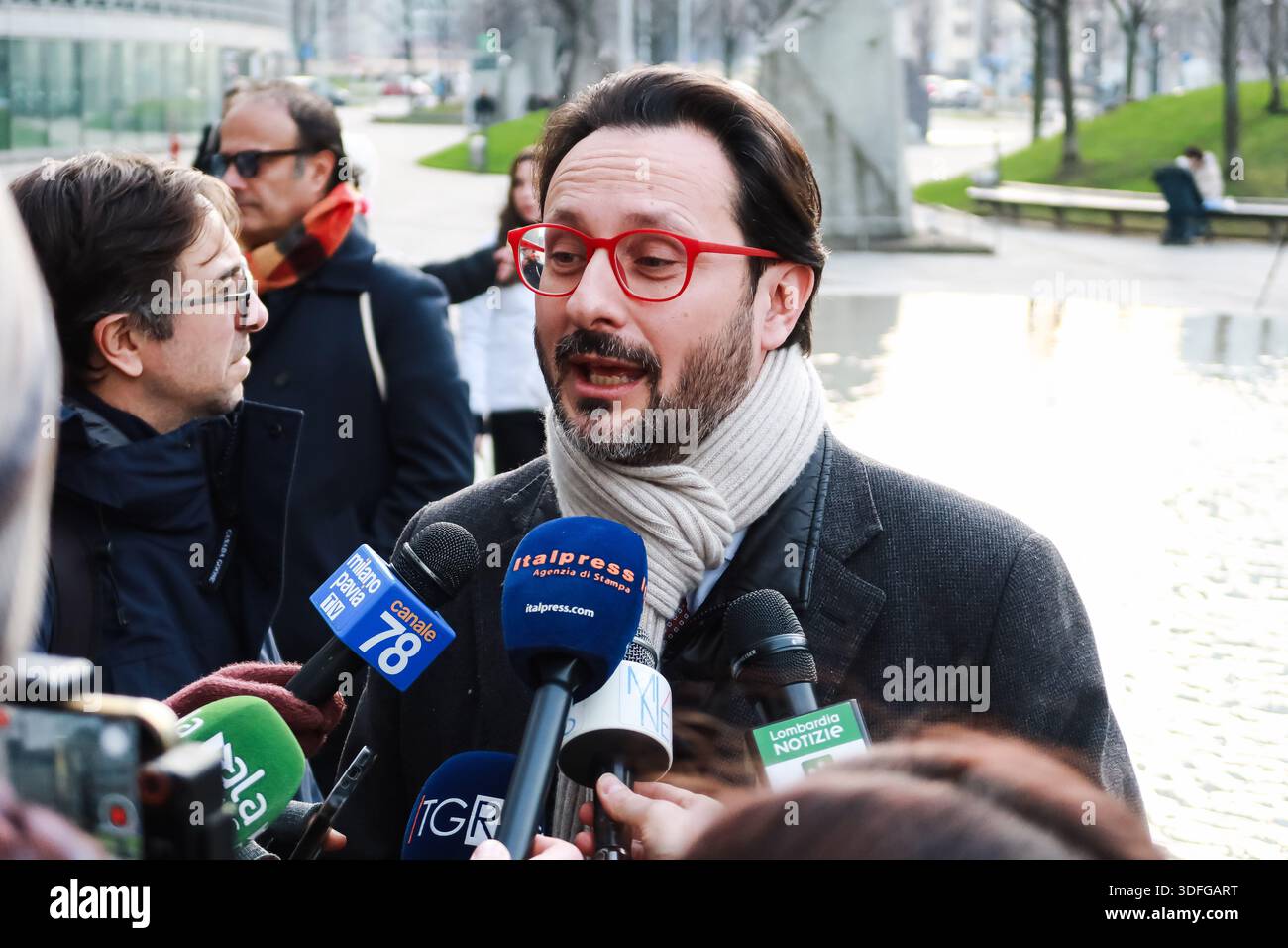 Milan, the closing event of the "Olympic Hearts" project with the ...