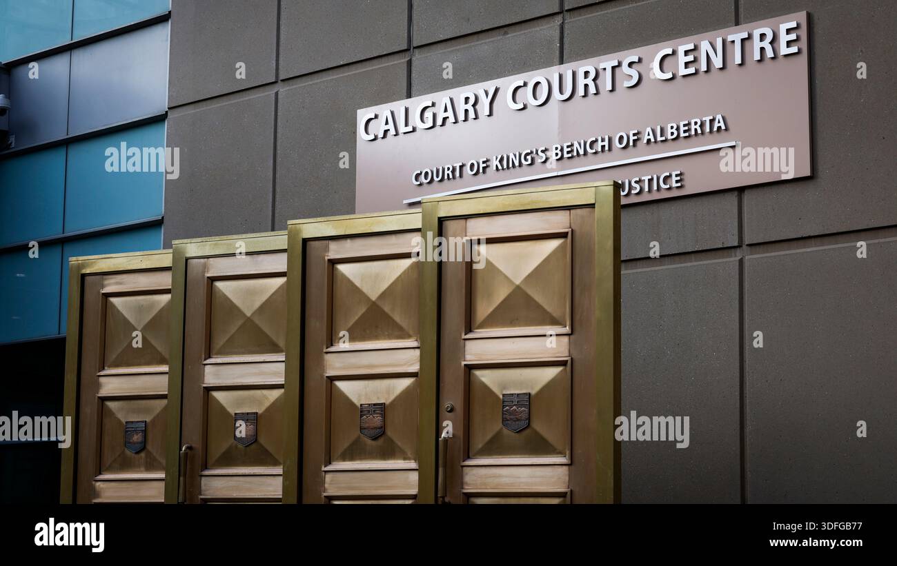 The Calgary Courts Centre is pictured in Calgary, Alta., Tuesday, Feb ...