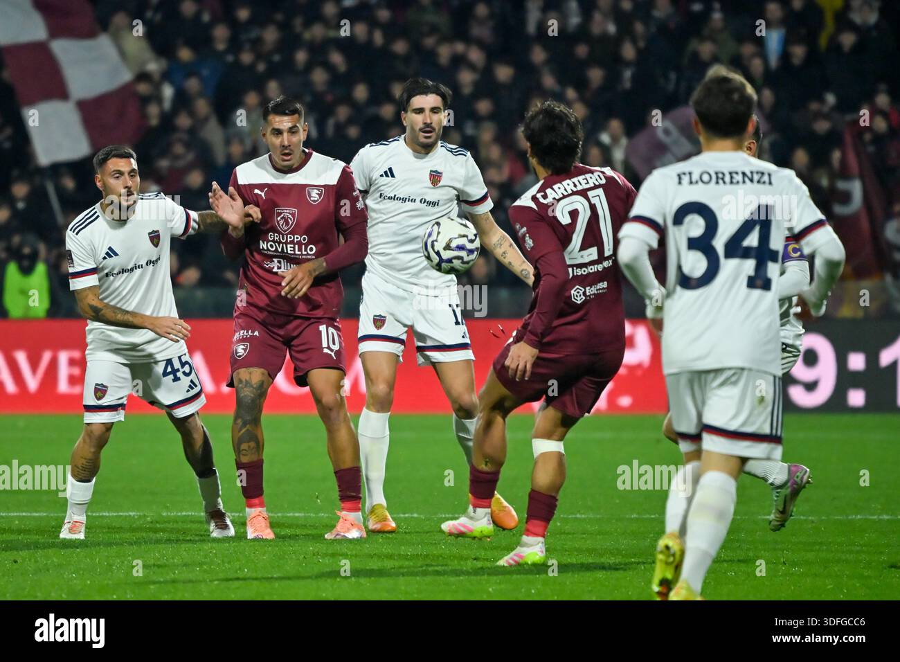Pietro Ciotti, Franco Ferrari and Alessandro Caporale during the Soccer ...