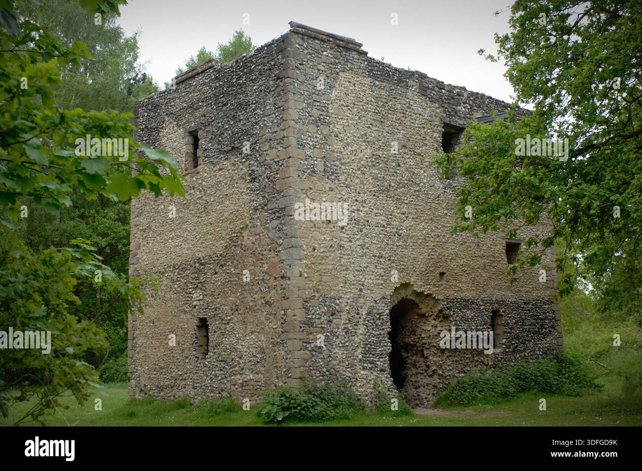 The Thetford Warren Lodge, Norfolk is a rare, fortified 15th-century ...