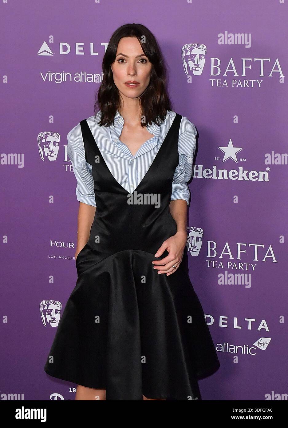 Beverly Hills, United States. 10th Jan, 2026. Rebecca Hall attends the ...