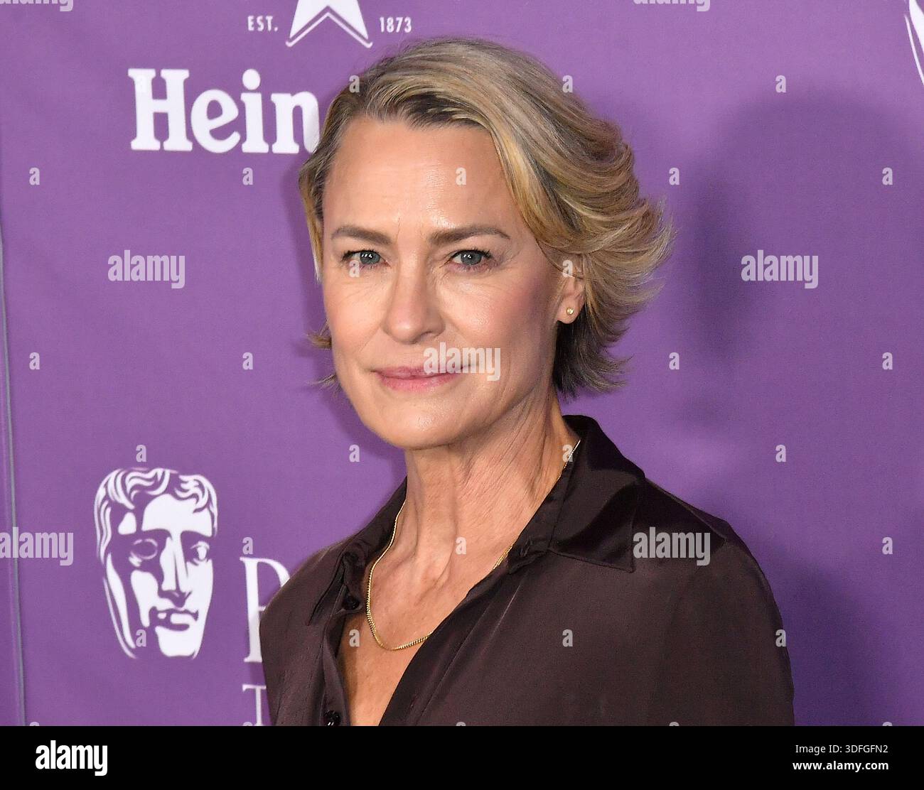 Beverly Hills, United States. 10th Jan, 2026. Robin Wright attends the ...