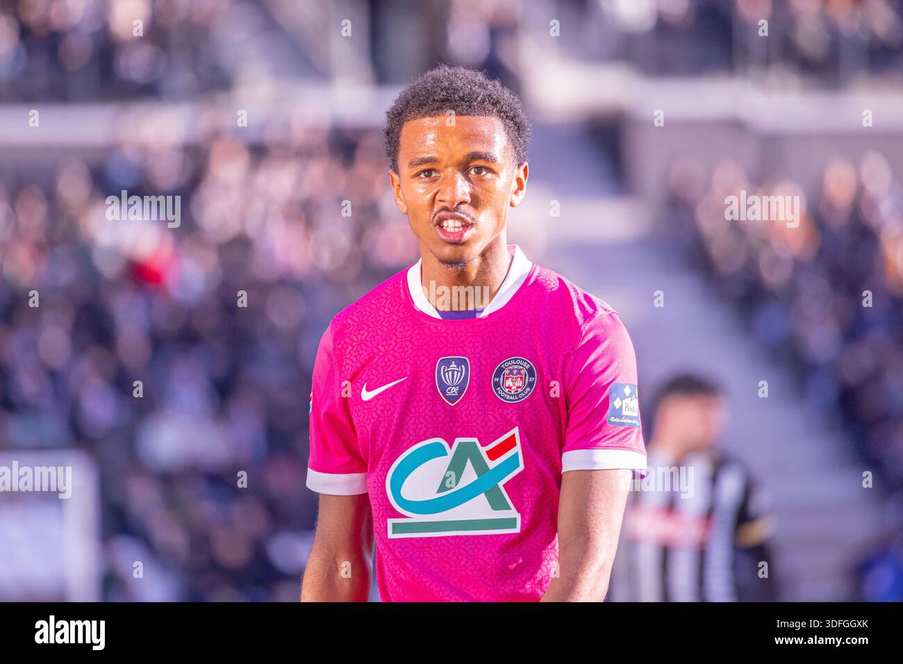 Noah EDJOUMA of Toulouse FC during the French Cup, round of 32 football ...