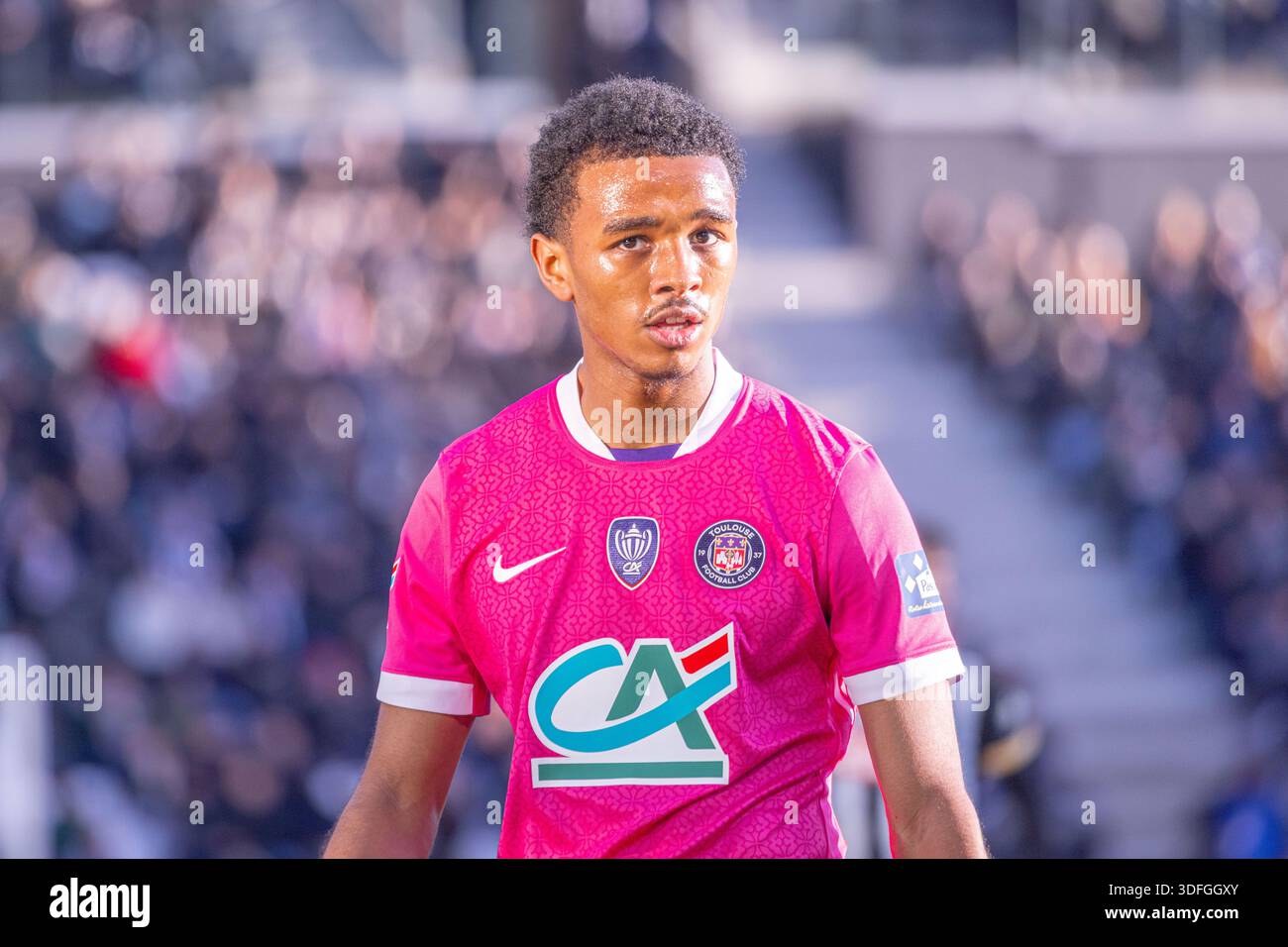 Noah EDJOUMA of Toulouse FC during the French Cup, round of 32 football ...