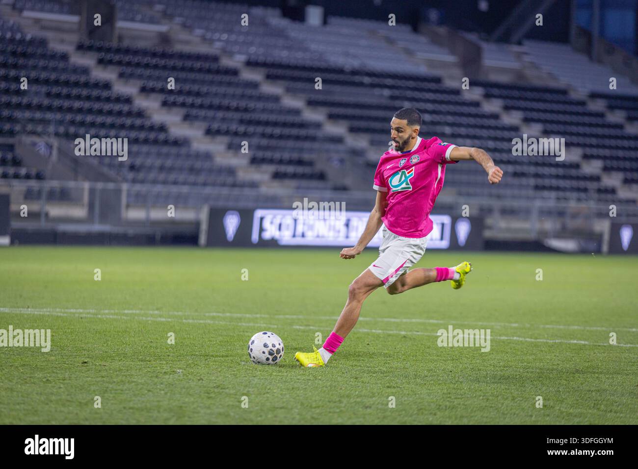 Rafik MESSALI of Toulouse FC during the French Cup, round of 32 ...