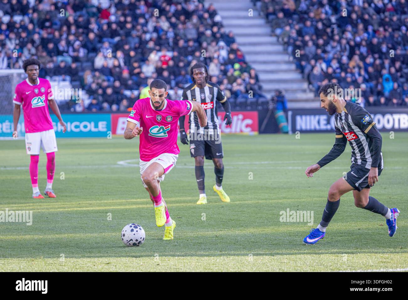 Rafik MESSALI of Toulouse FC during the French Cup, round of 32 ...