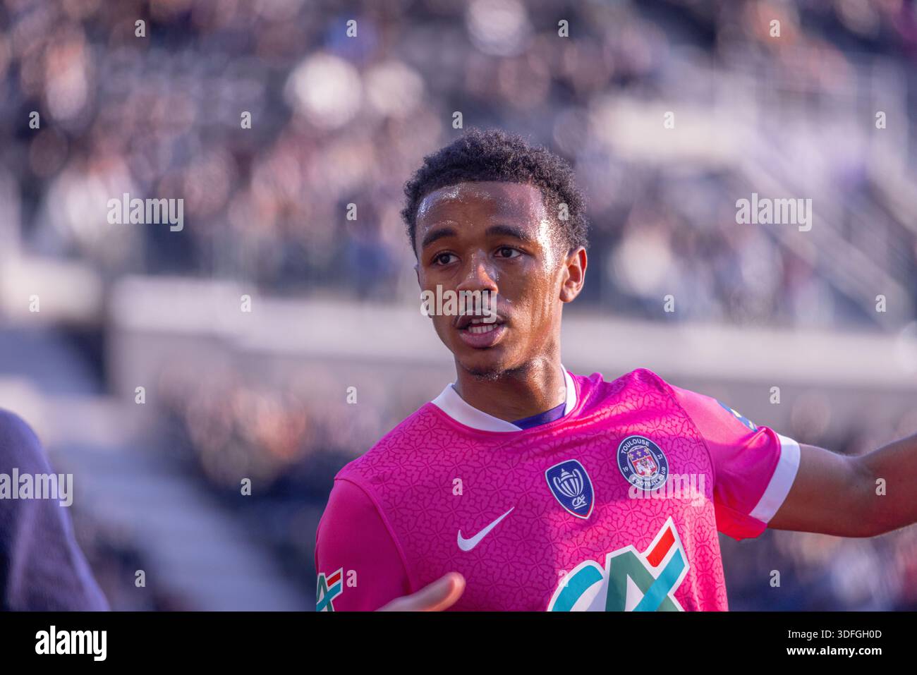 Noah EDJOUMA of Toulouse FC during the French Cup, round of 32 football ...