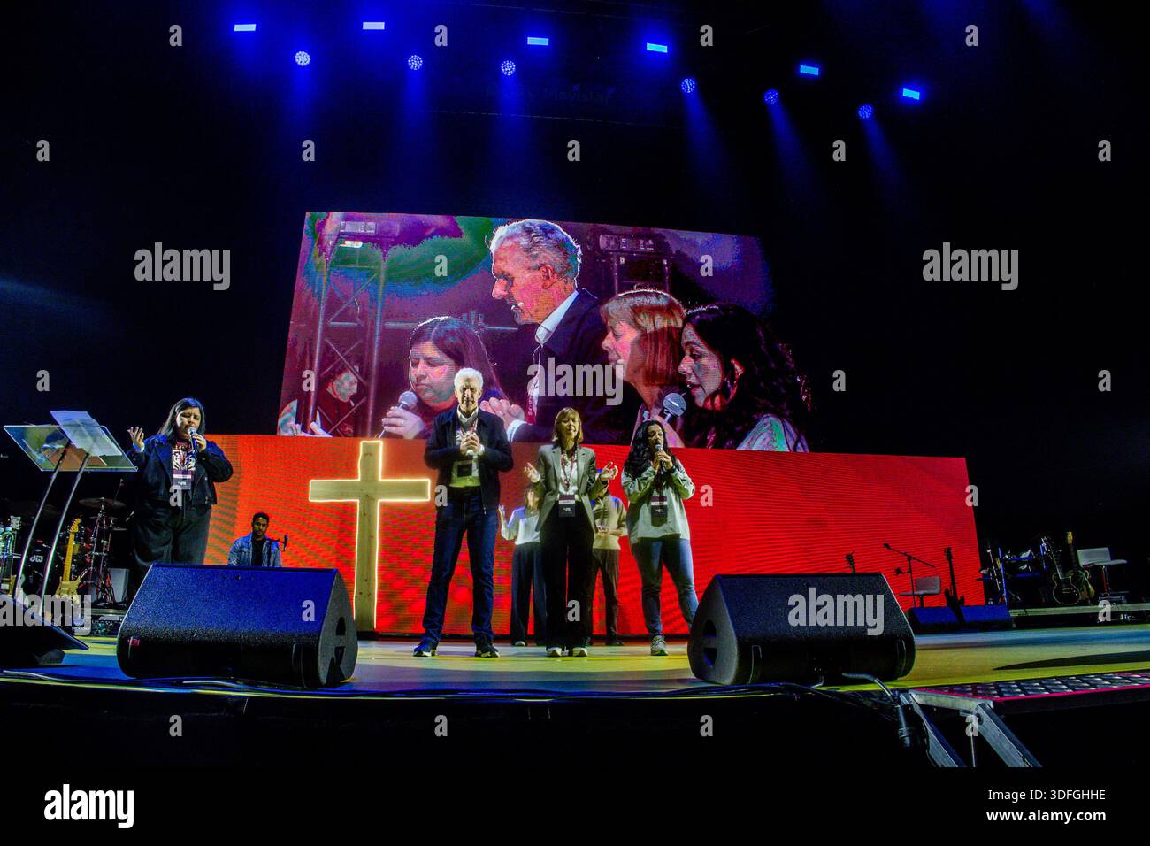 Reverend Nicky Gumbel speaks during the meeting 'CALLED. United towards ...