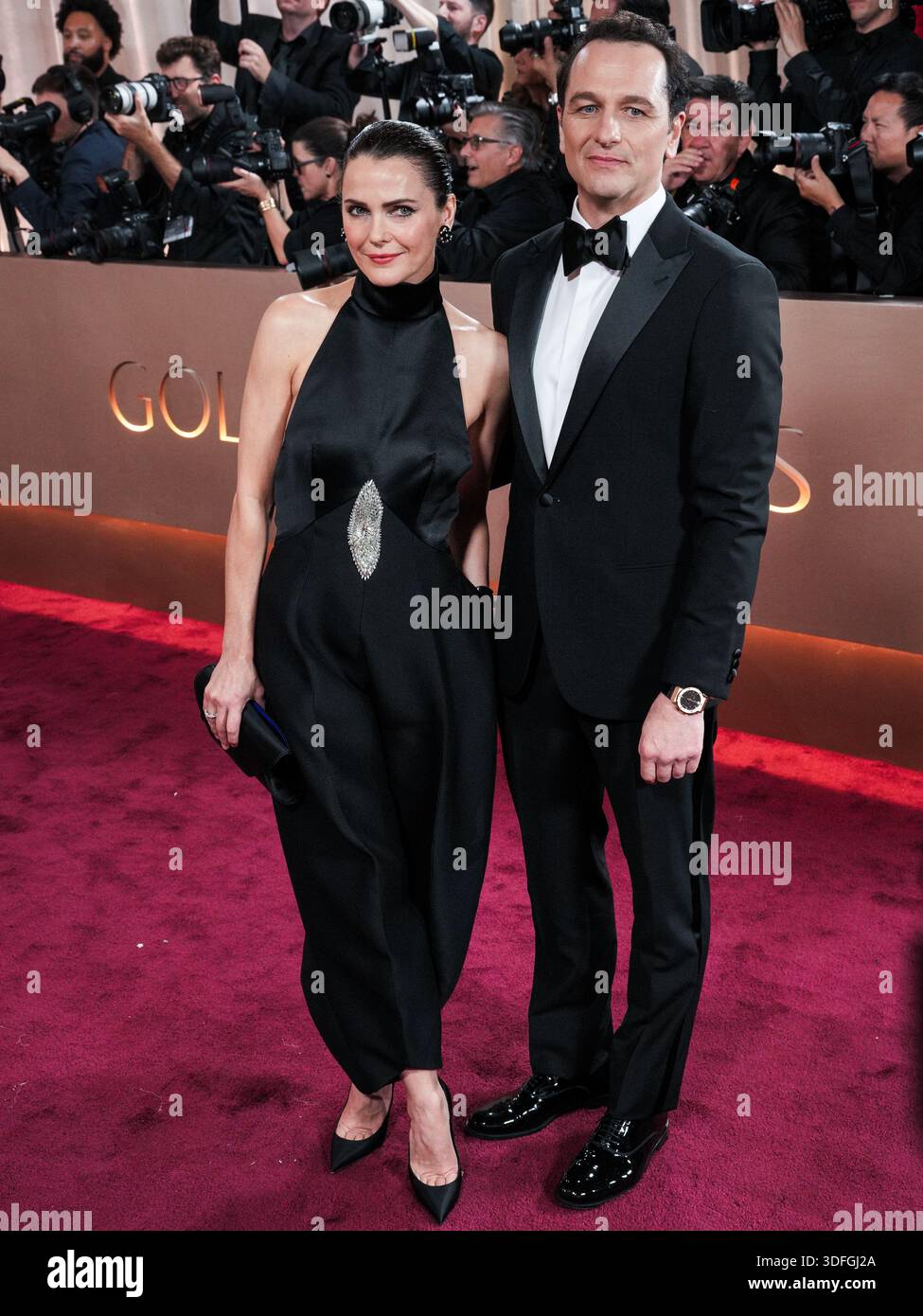 Keri Russell and Matthew Rhys walking on the red carpet at The 83rd ...