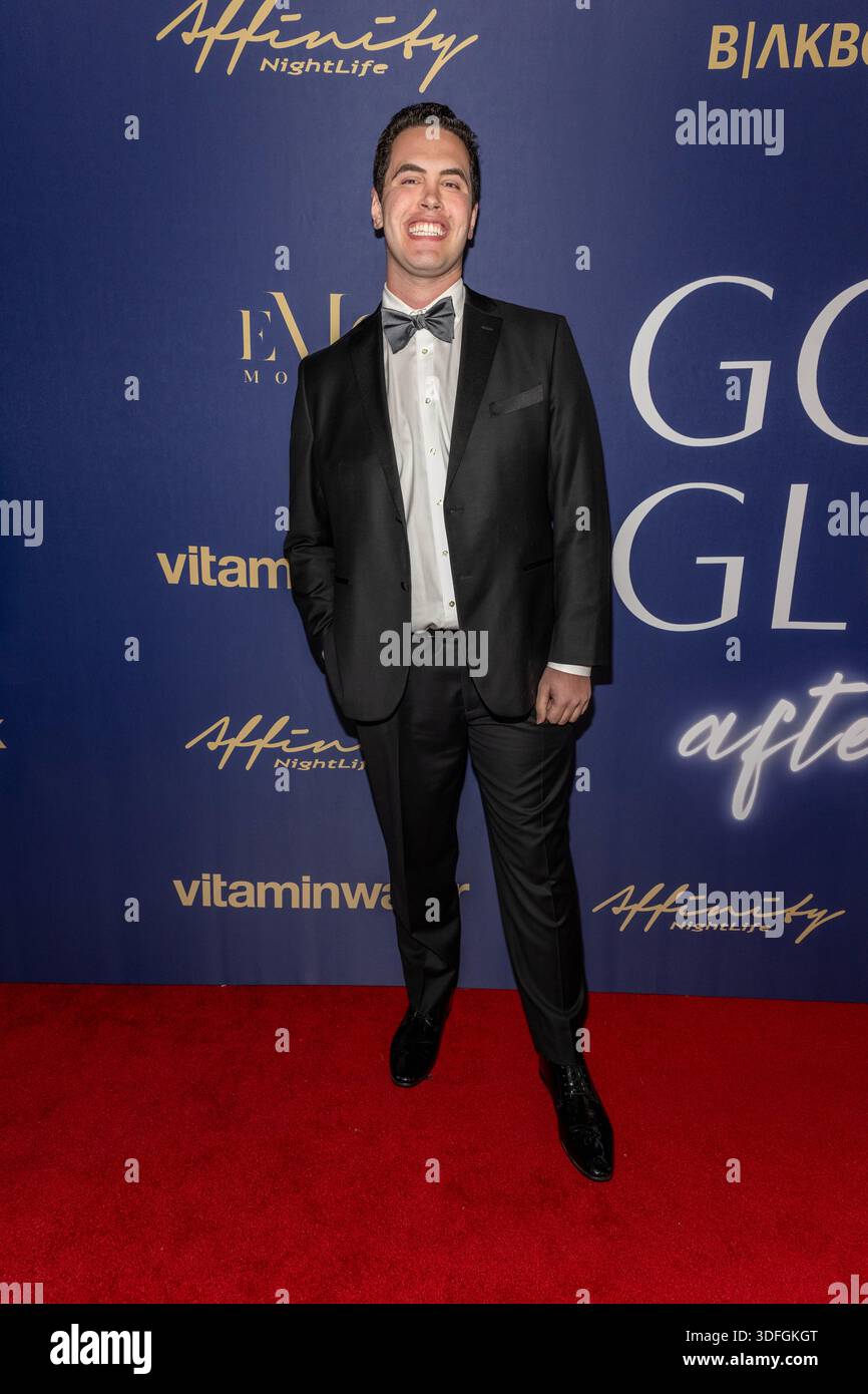 Actor Logan Nantais attends 83rd Golden Globes Awards After Party at ...