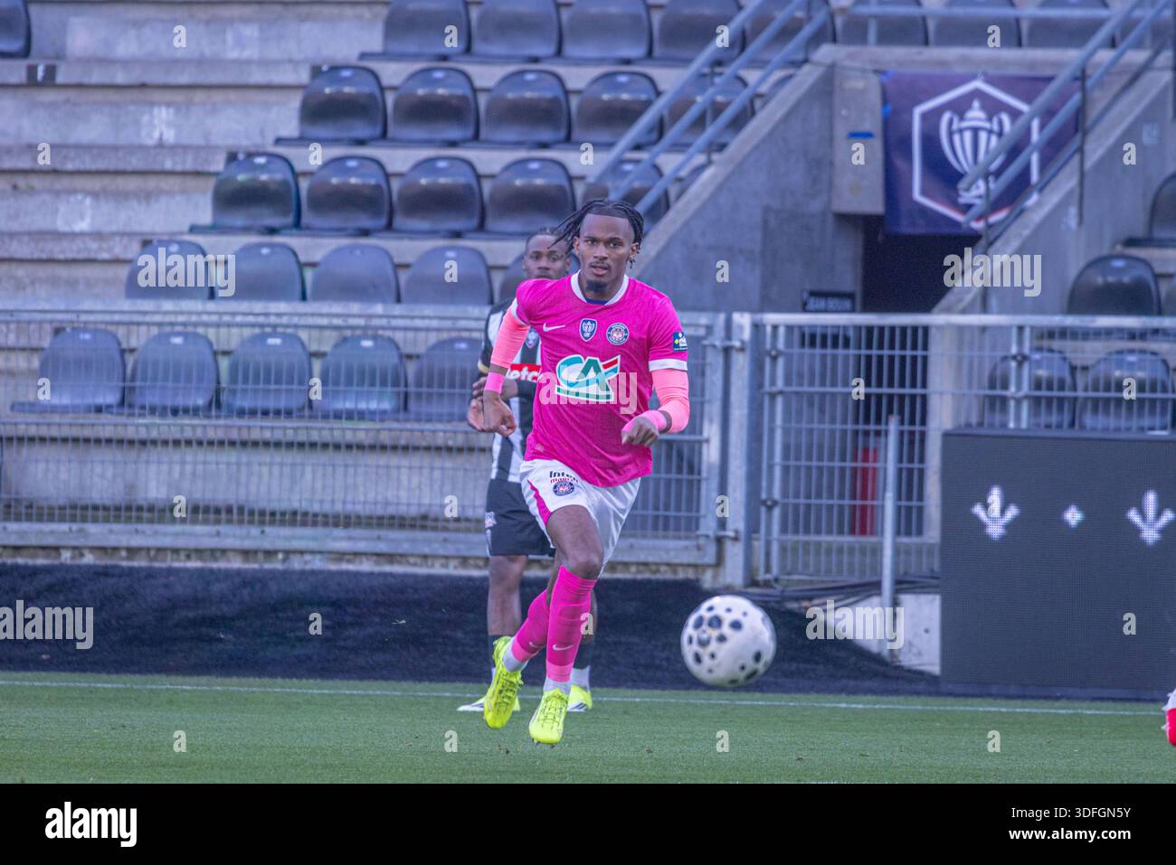 Yann GBOHO of Toulouse FC during the French Cup, round of 32 football ...