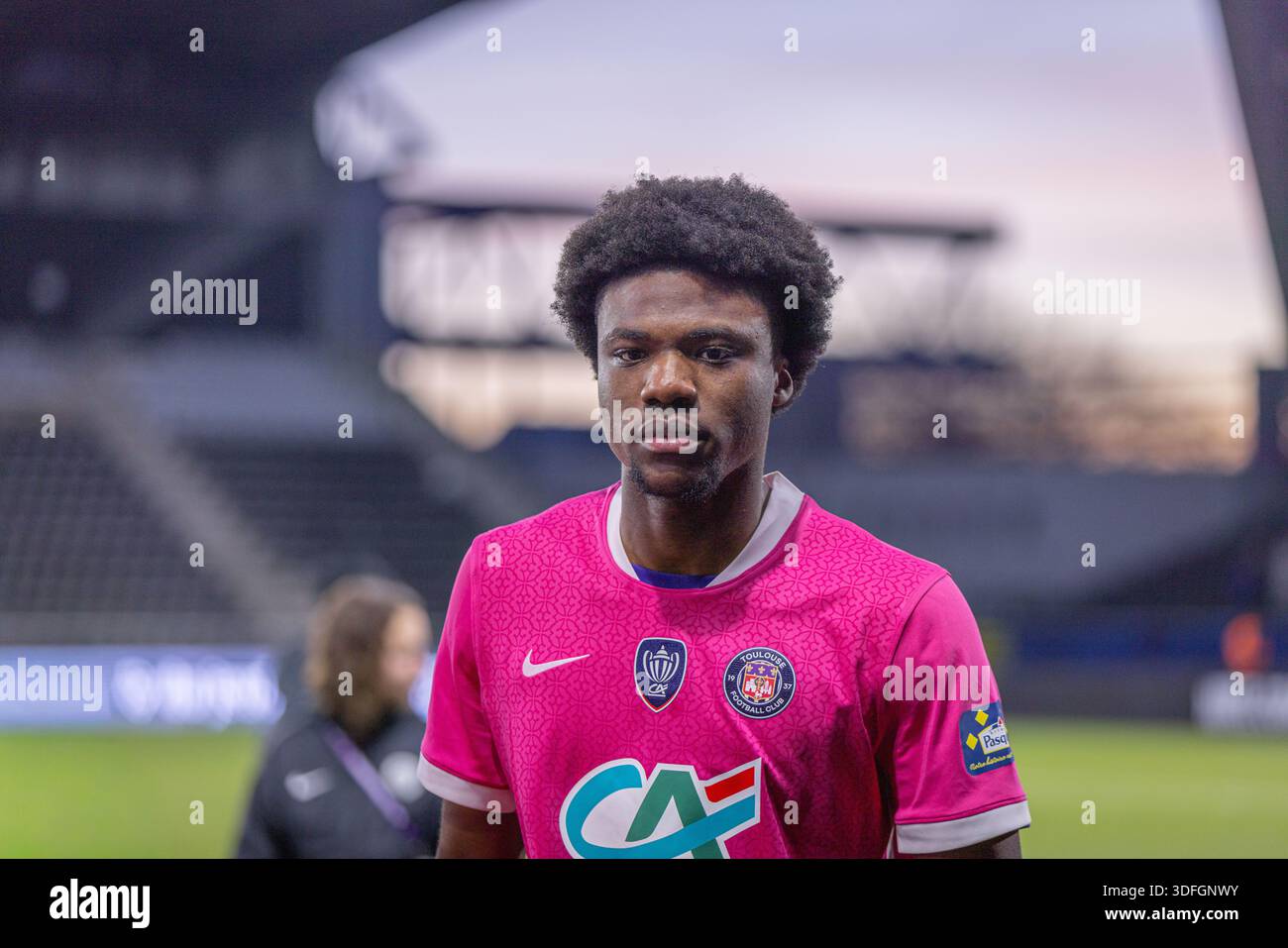 Senny KOUMBASSA of Toulouse FC during the French Cup, round of 32 ...