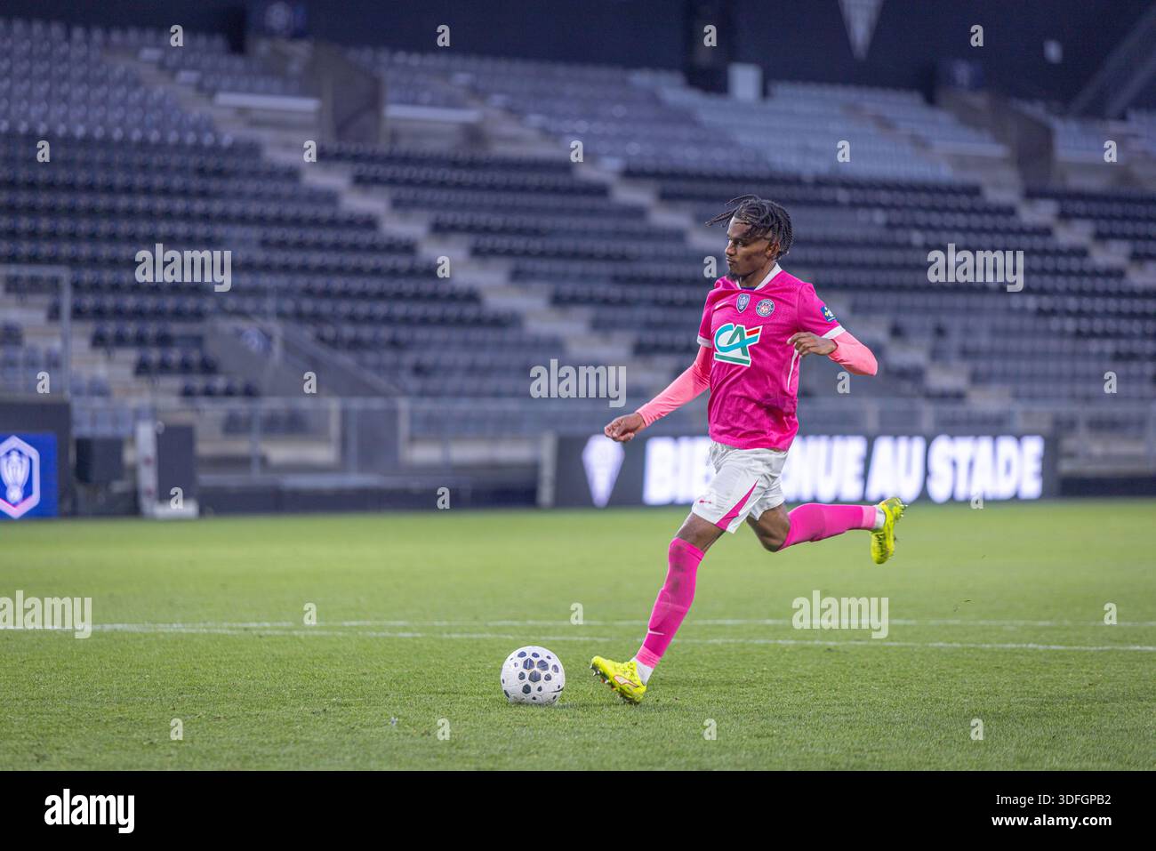 Yann GBOHO of Toulouse FC during the French Cup, round of 32 football ...