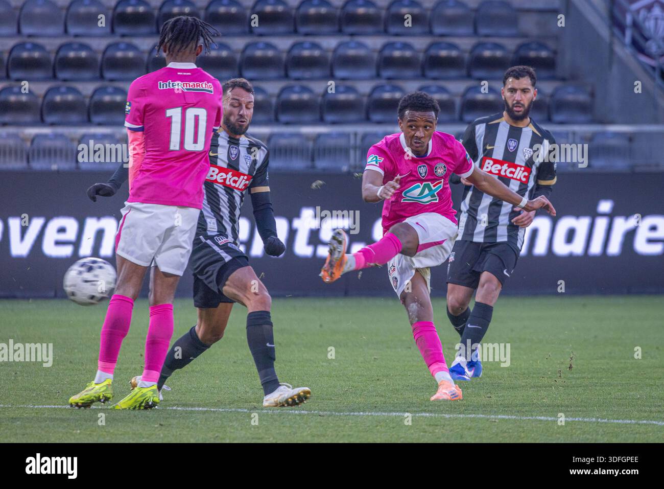 Noah EDJOUMA of Toulouse FC during the French Cup, round of 32 football ...