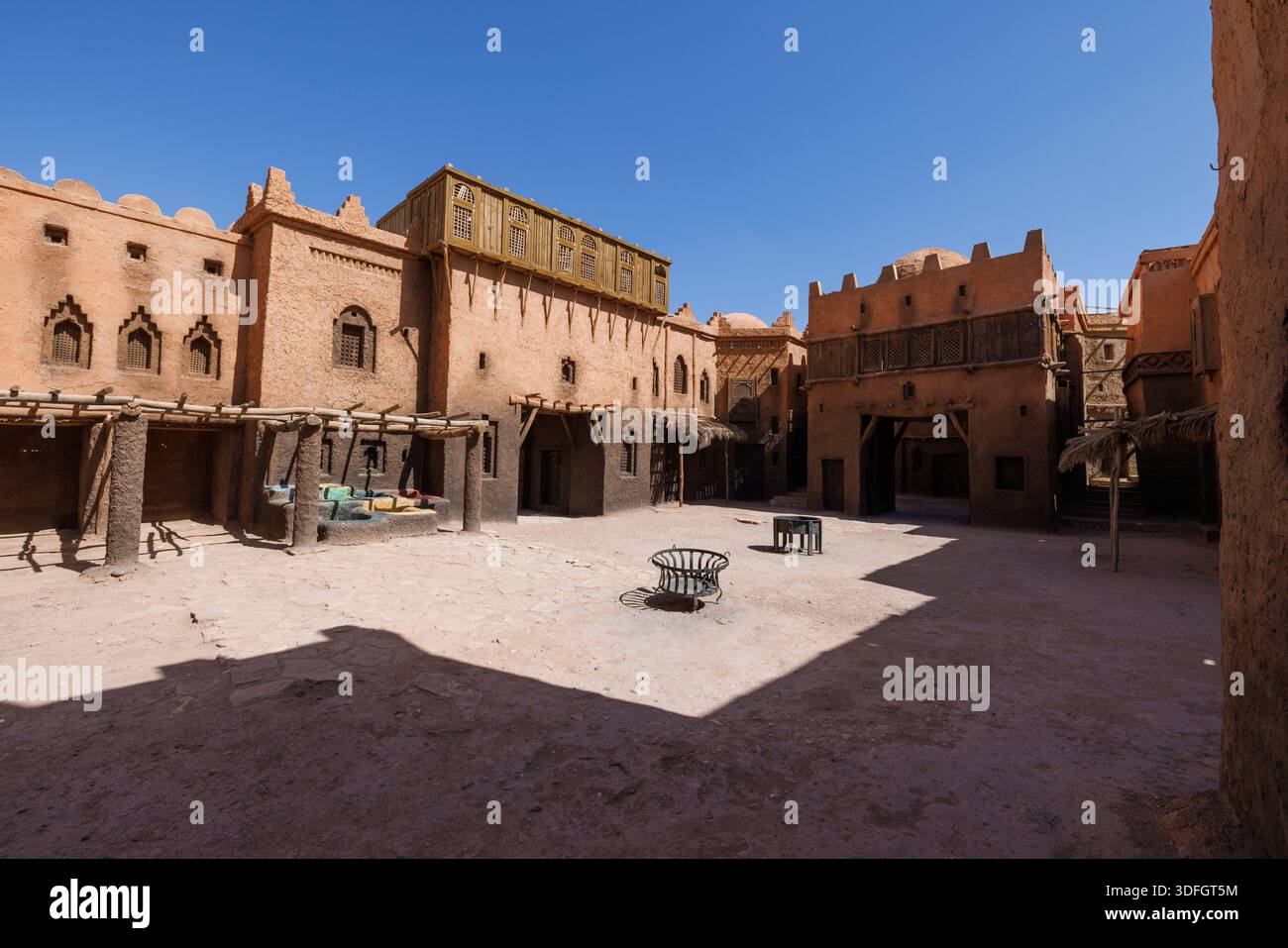 Ouarzazate, June 2, 2025. Exterior views of the movie set for Gladiator ...