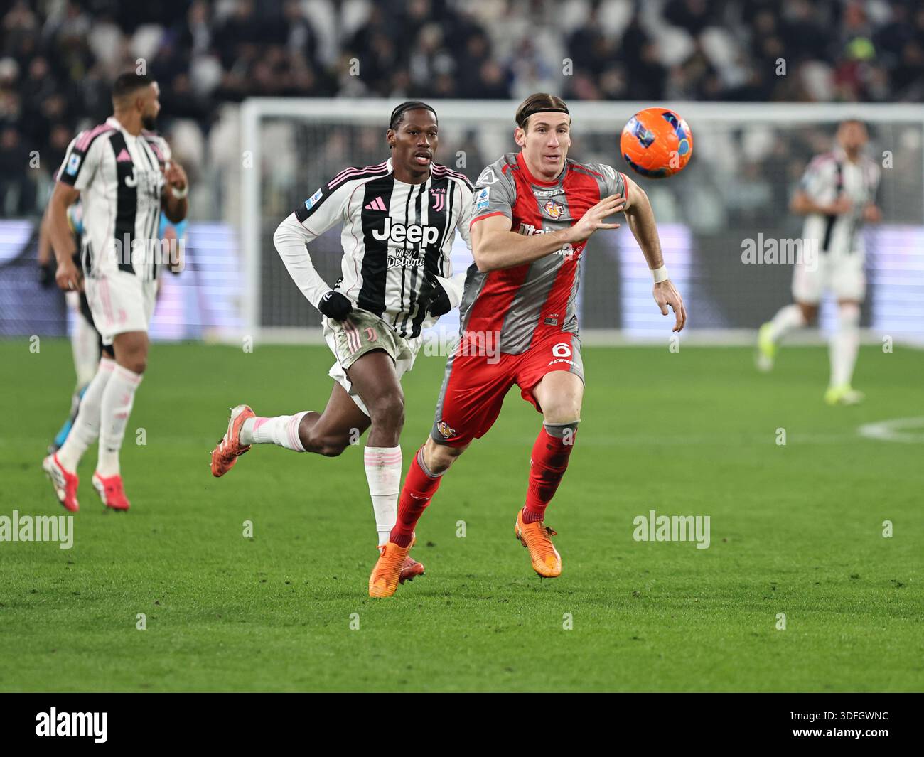 Federico Baschirotto participates at the Serie A 2025-2026 match ...