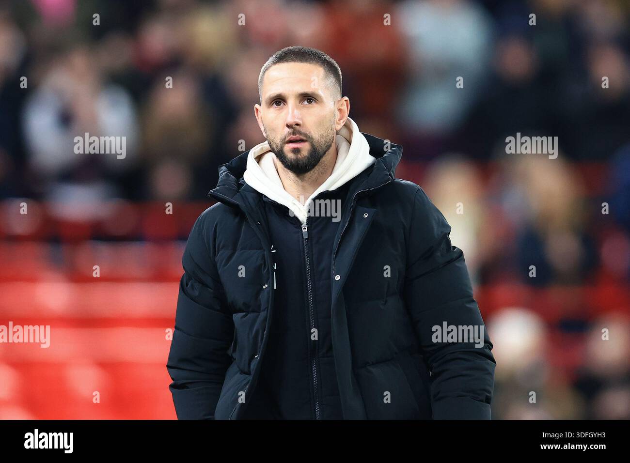 Liverpool, UK. 12th Jan, 2026. Conor Hourihane, Manager of Barnsley ...