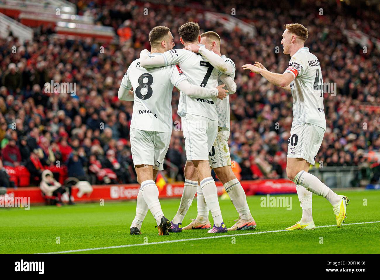 Adam Phillips of Barnsley celebrates after scoring their goal during ...