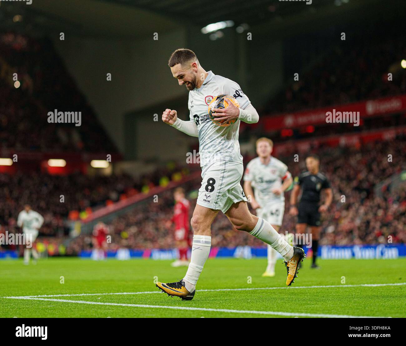 Adam Phillips of Barnsley celebrates after scoring their goal during ...