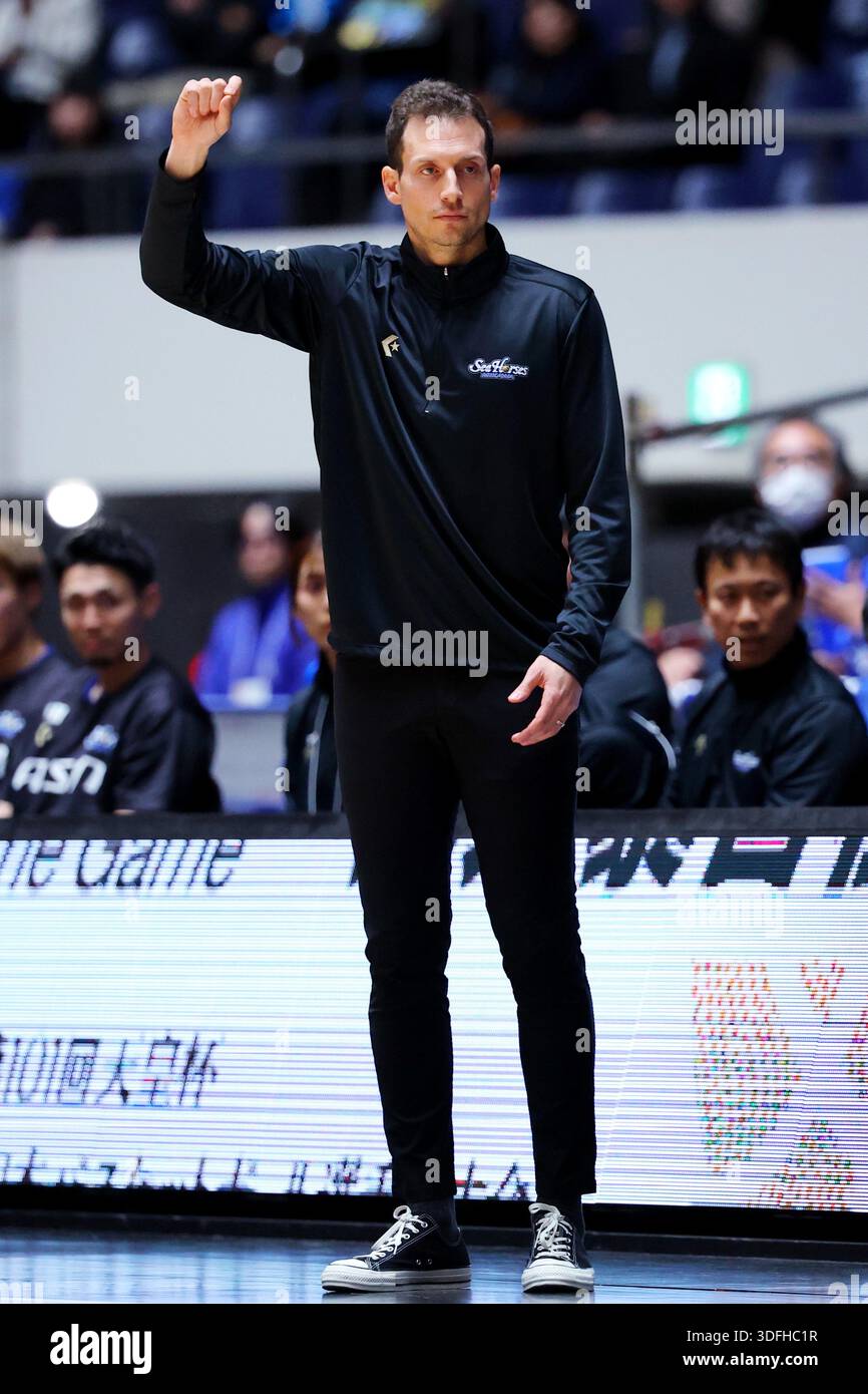 Ryan Richman (Seahorses), JANUARY 10, 2026 - Basketball : Emperor's Cup ...