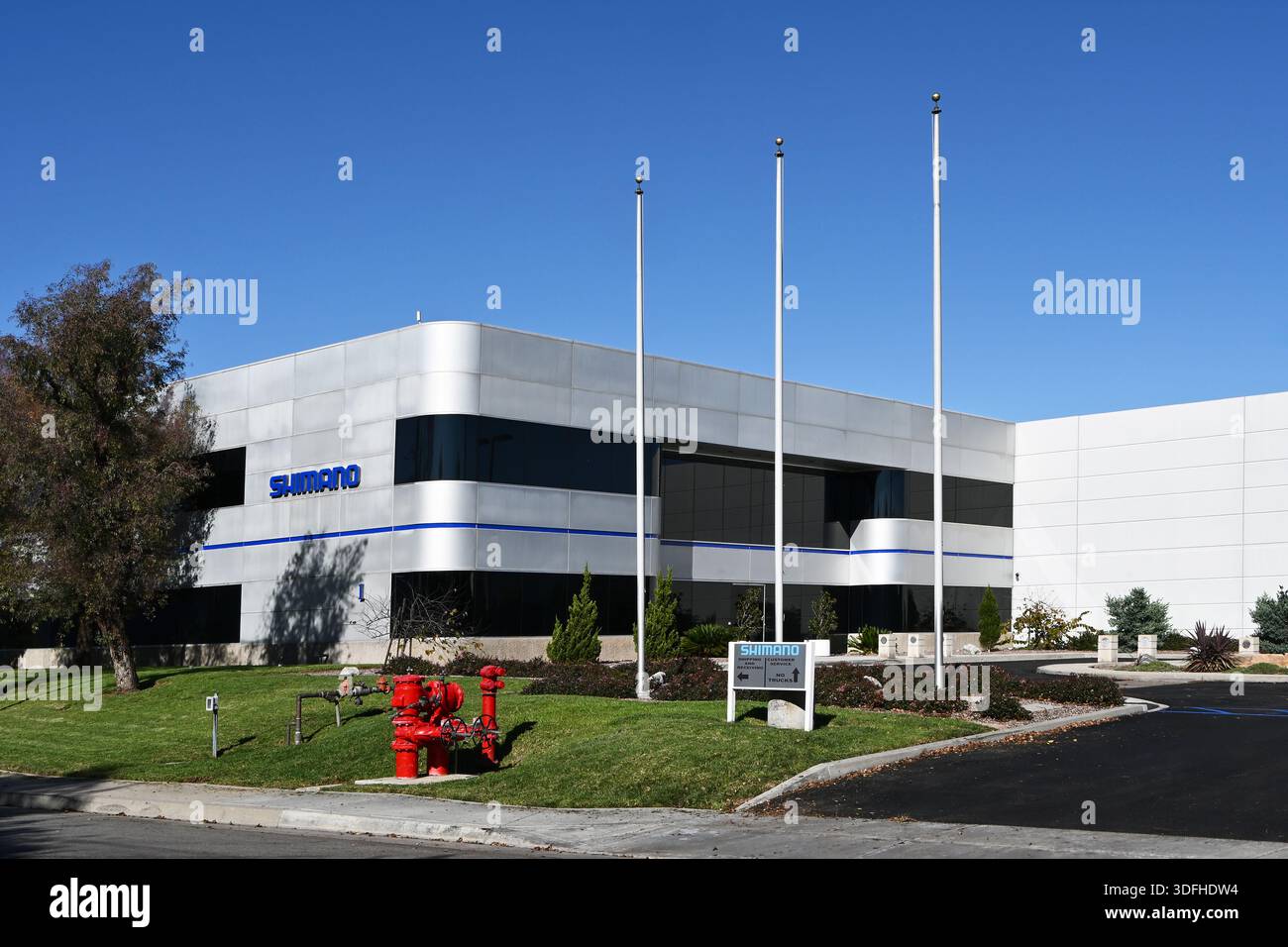 IRVINE, CALIFORNIA - 28 DEC 2025: Shimano North America Holding at 1 ...