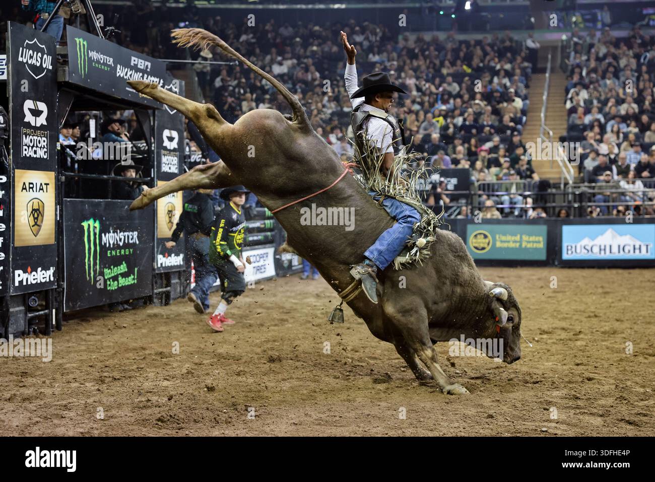 Jan 09, 2026; New York City , New York, USA; Alan De Souza competes on ...